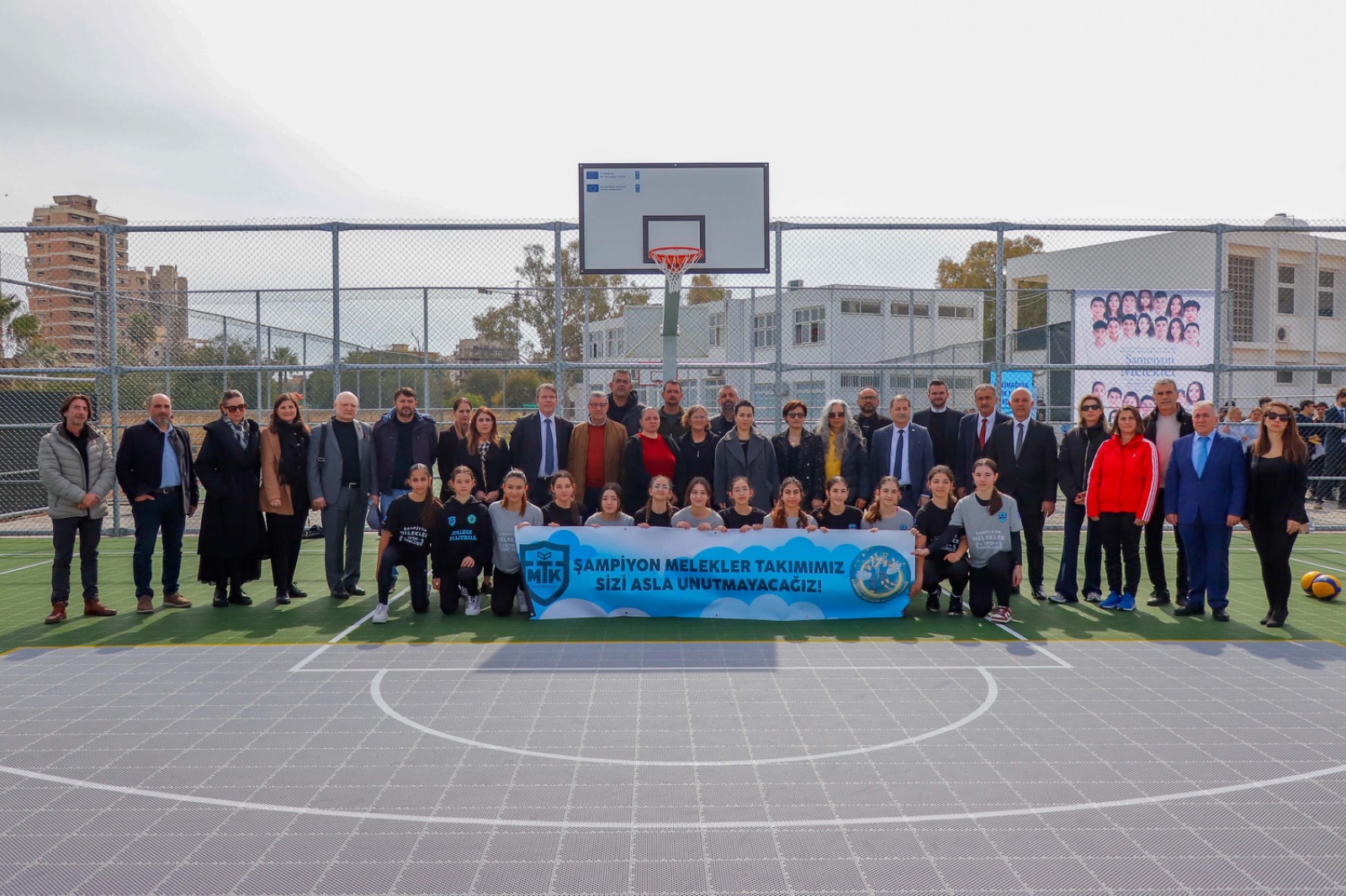 GMTMK Şampiyon Melekler Spor Kompleksi törenle açıldı – Bi Manşet